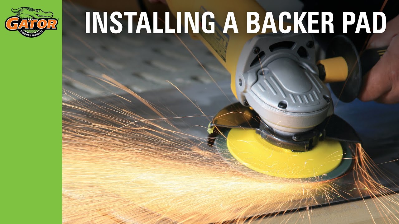 How-to Install a Backer Pad - YouTube