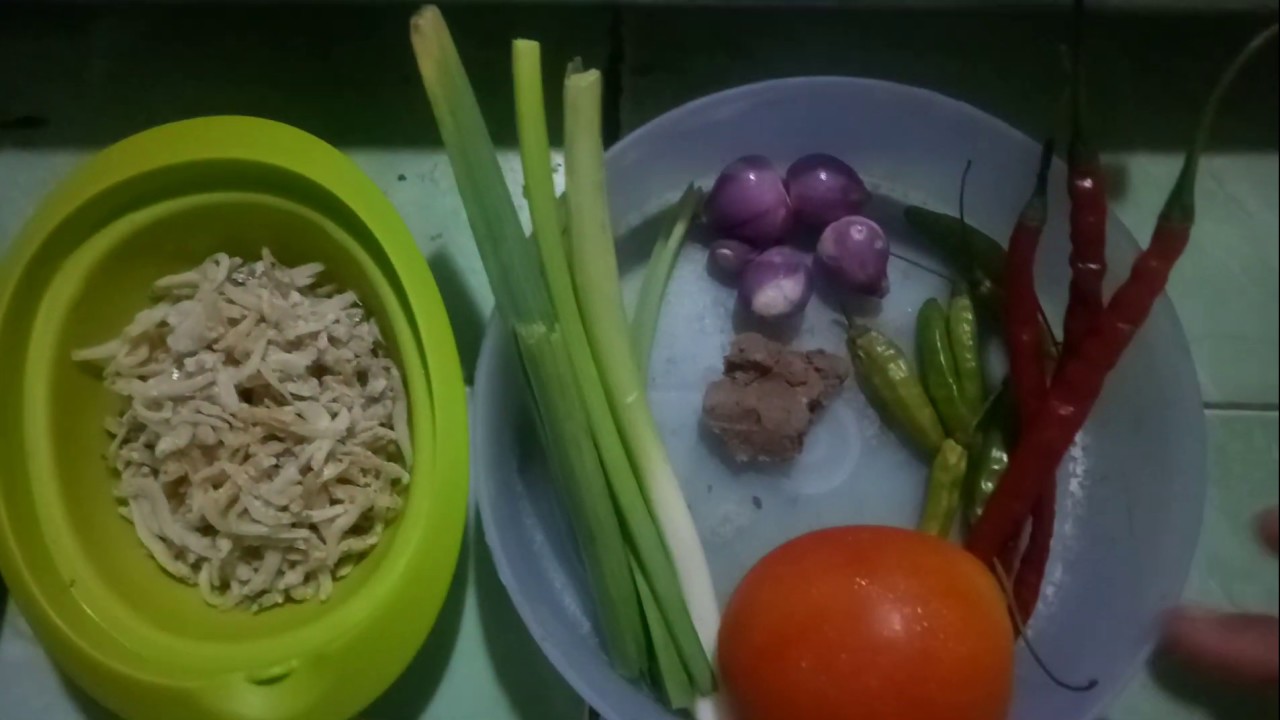 Tunas kol rebus dan oseng teri medan - YouTube