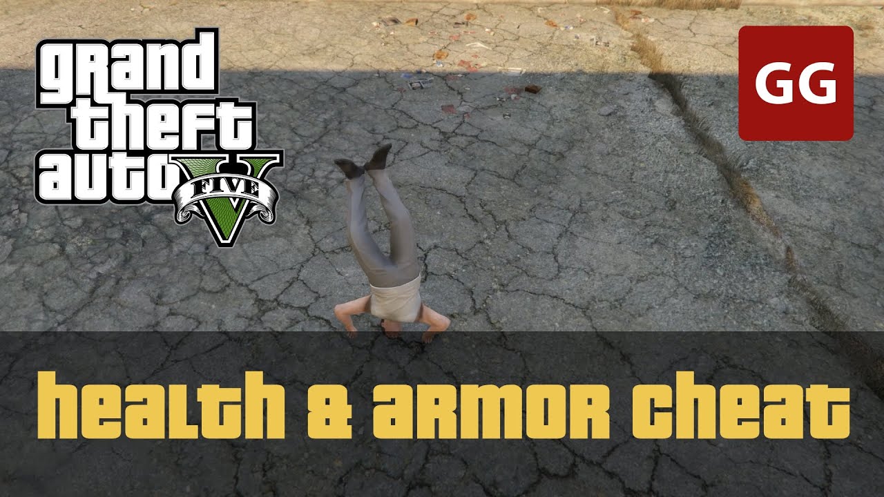 Health and Armor Cheat Code — GTA 5 - YouTube