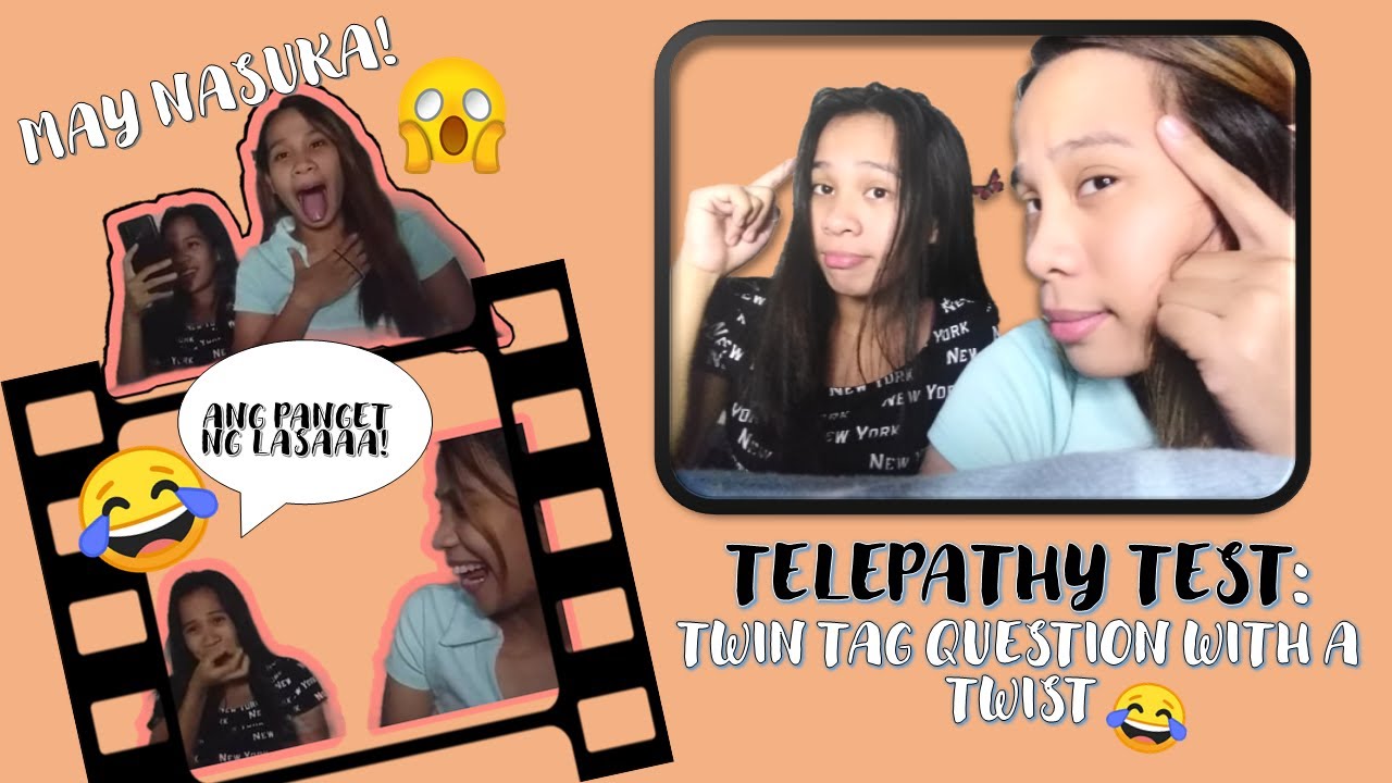 REAL TWIN TELEPATHY TEST CHALLENGE TWIN VS TWIN #VLOG01 - YouTube
