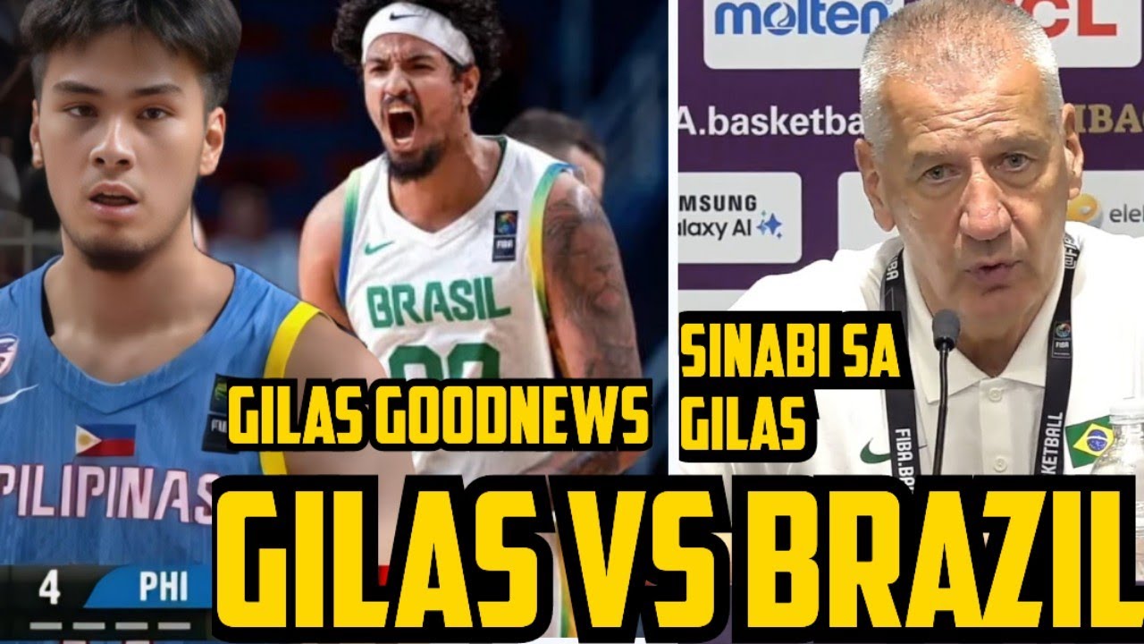 GILAS VS BRAZIL MAGLALARO SI KAI SOTTO MALAKI CHANCE NG GILAS | BRAZIL ...