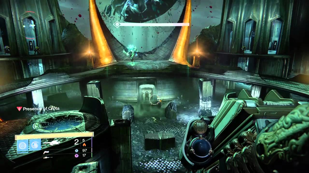 Destiny hard mode Crota's end boss fight - Warlock - YouTube