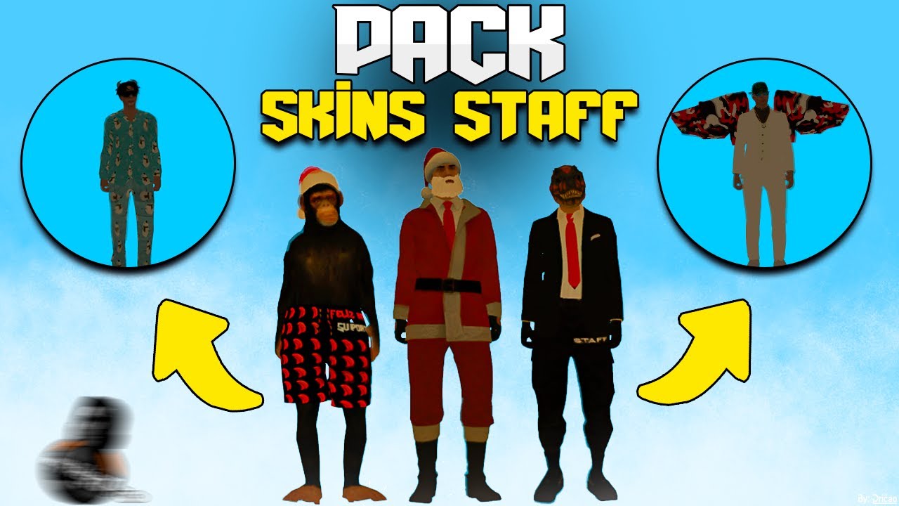 💥 MEGA PACK DE SKINS STAFF 💥 (MTA/SAMP) - GTA MTA RP - YouTube