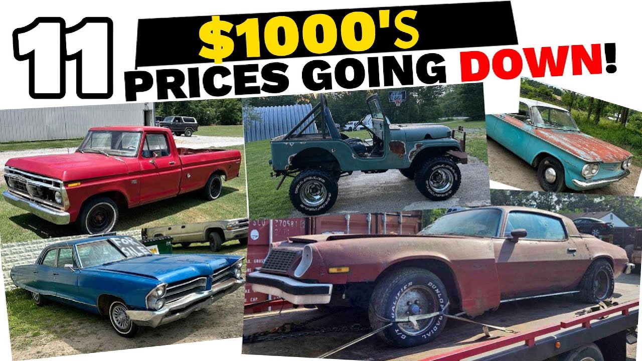 11 Affordable Classic Cars for Sale by Owner: $1,000 to $2,000 | Daily ...