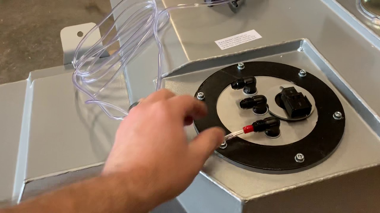 Pressure Testing Long Range Automotive Fuel Tank with DIY Fuel Pump ...