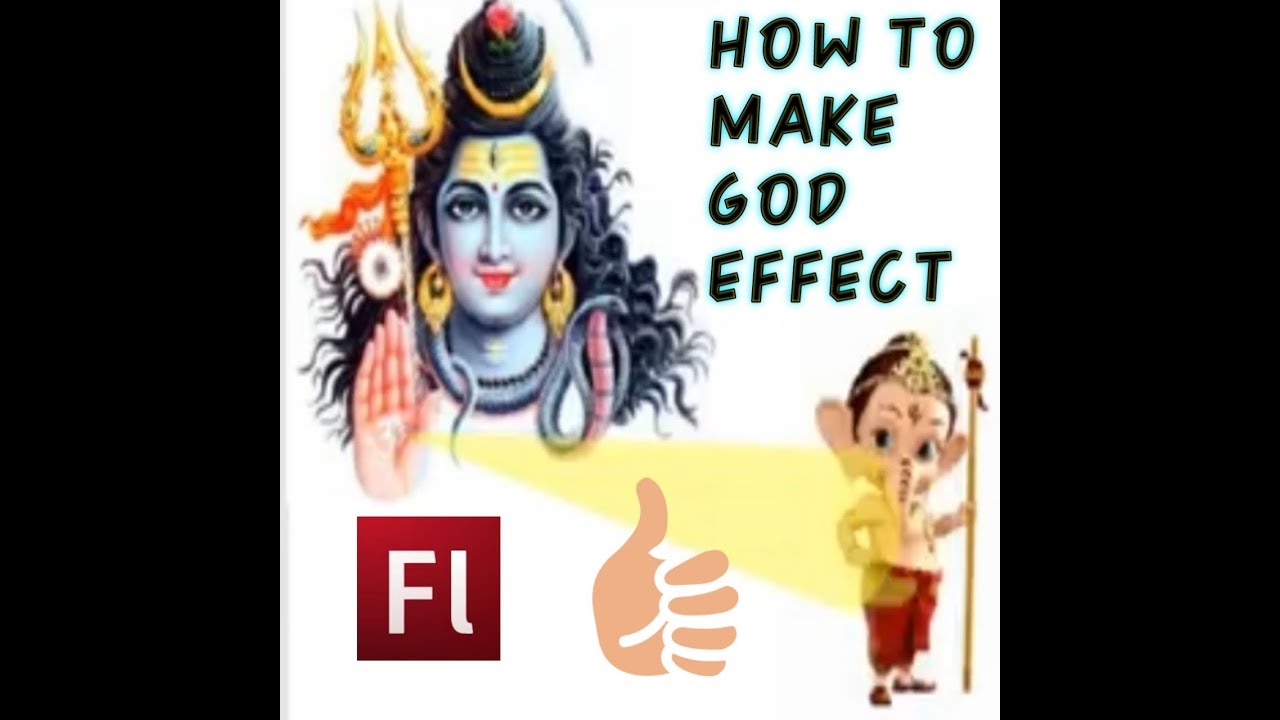 LED EDIT // HOW TO MAKE GOD EFFECTS // ADOBE FLASH // PART - 3 BY ...