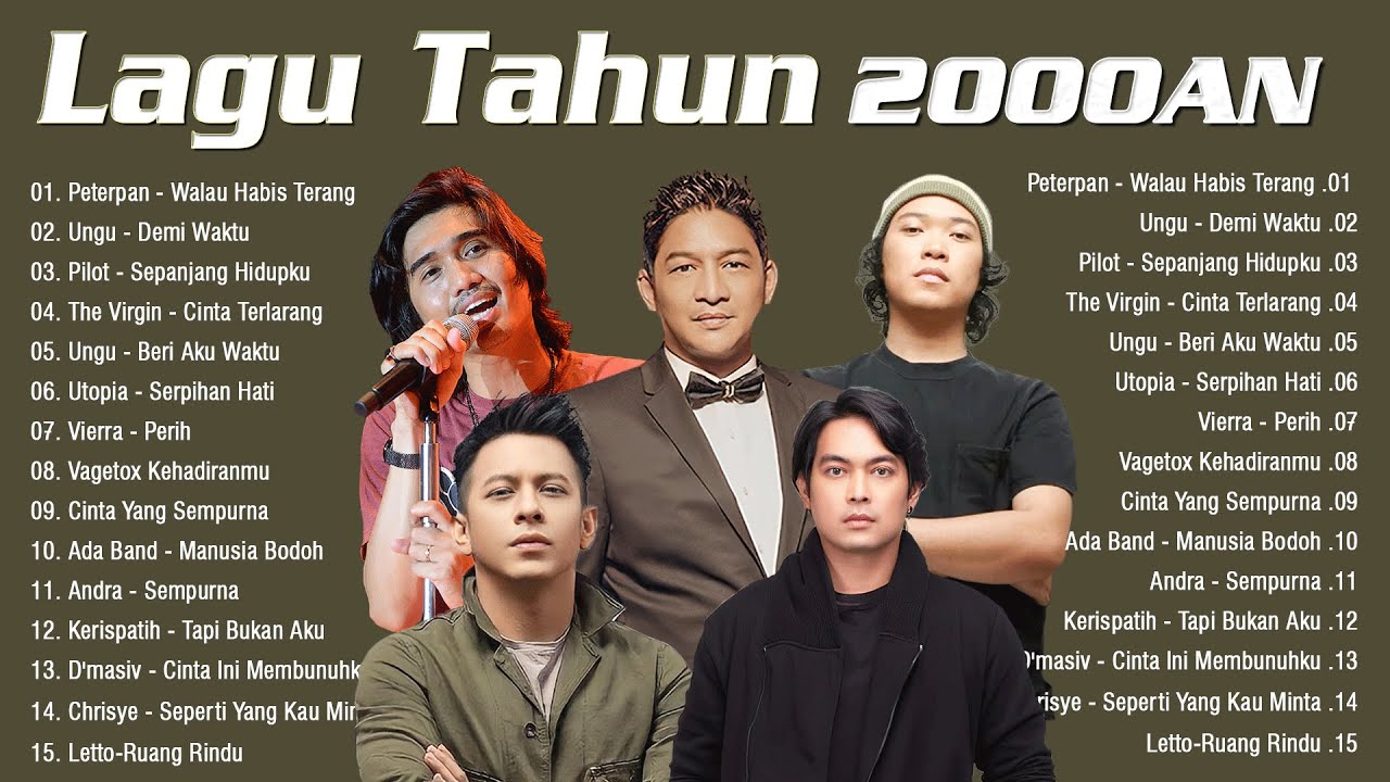 50 Top Lagu Tahun 2000an Paling Hits Pada Masanya - Lagu Nostalgia ...