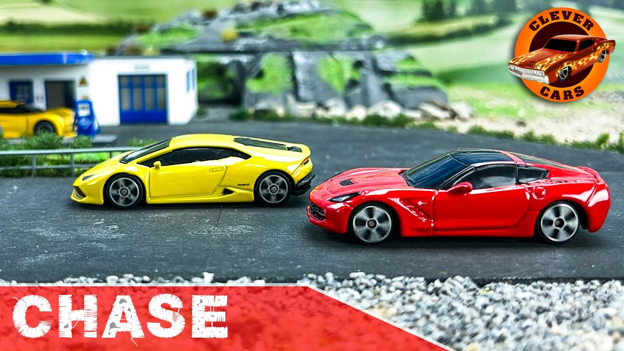 Diecast Model Sports Cars Racing [Stop Motion] - YouTube