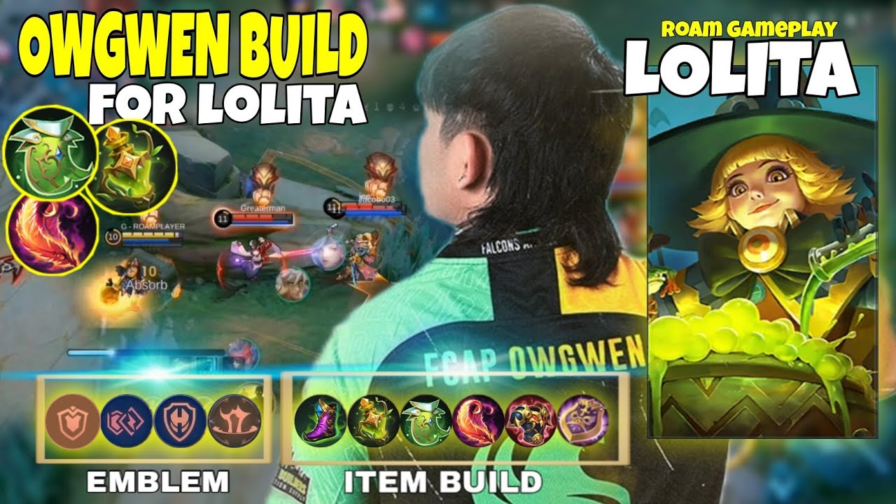 Lolita Best Build and Emblem 2024 | OWGWEN LOLITA BUILD - MLBB Roam ...