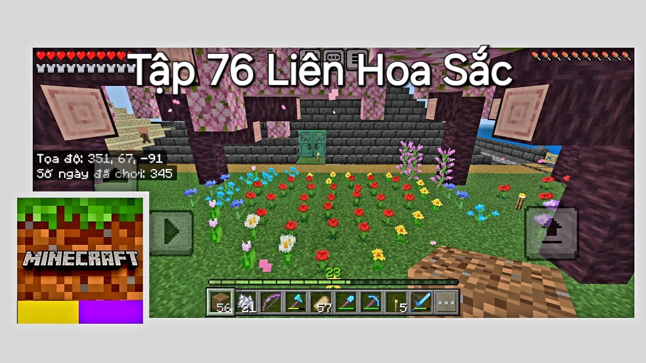 Tập 76 Liên Hoa Sắc Minecraft Survival #minecraft - YouTube
