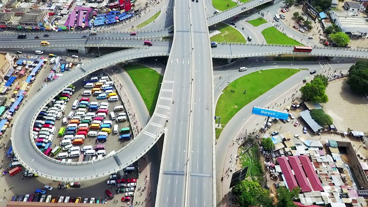 Kwame Nkrumah Circle Interchange - YouTube