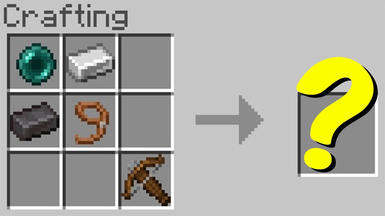 I Crafted This New Weapon in Minecraft... - YouTube