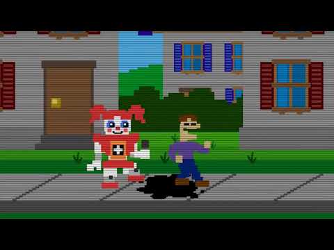 BABY quer matar afton!!  Minigame animation