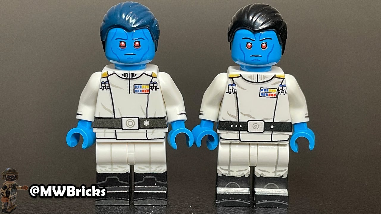 The Minifig Co. vs. Forest Moon Bricks Lego Star Wars Grand Admiral ...