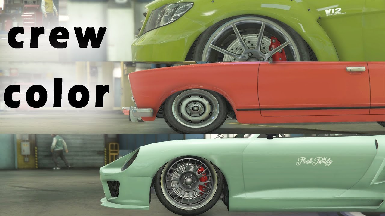 MODDED COLOR SHOWCASE AND TUTORIAL GTA 5 ONLINE COLORS YouTube modded-color-showcase-and-tutorial-gta-5-online-colors-youtube