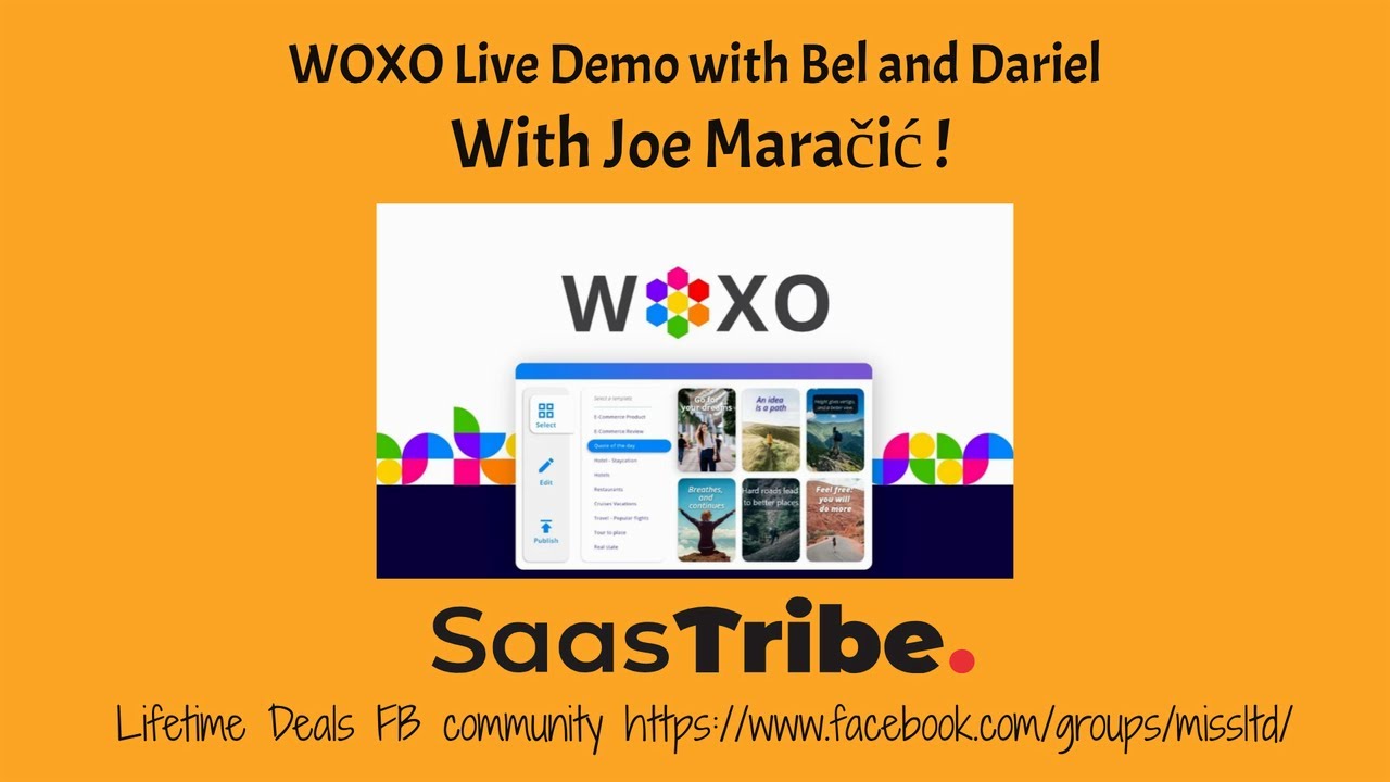 Learn How to Use Woxo - live Demo with Woxo team and Joe Maračić - YouTube