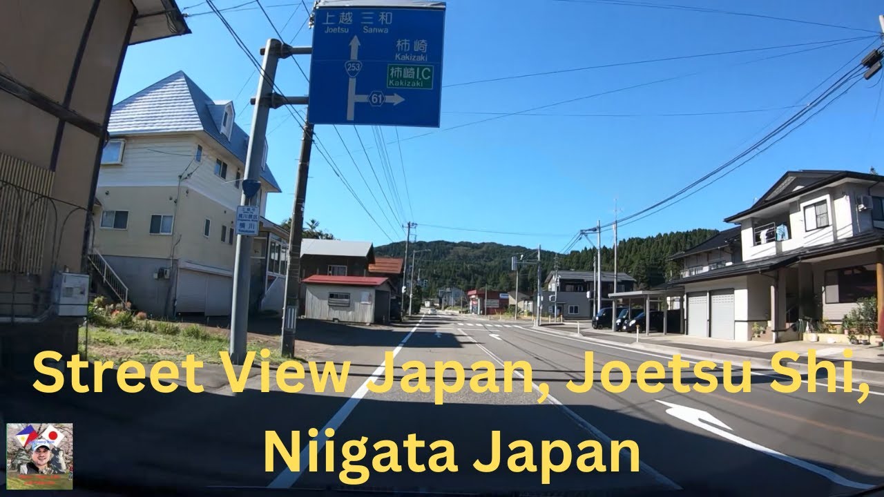 Street View Japan, Joetsu Shi, Niigata Japan - YouTube