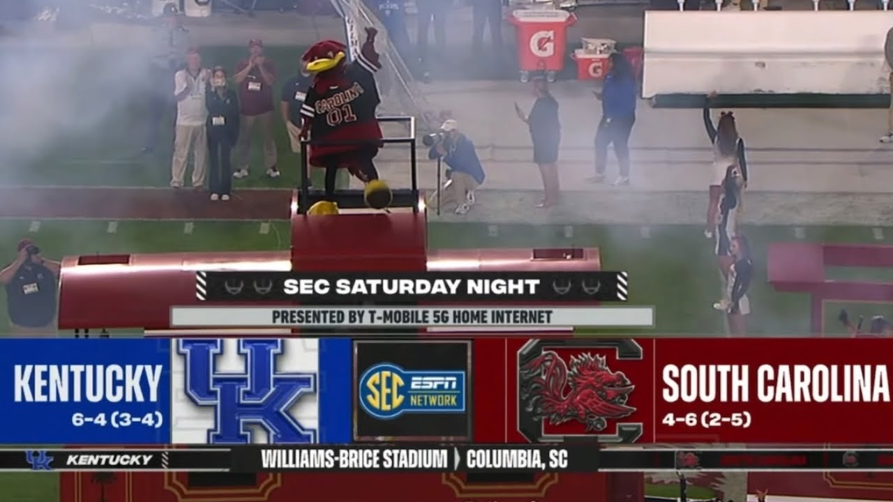 Kentucky vs South Carolina Football Highlights (11/18/2023) - YouTube