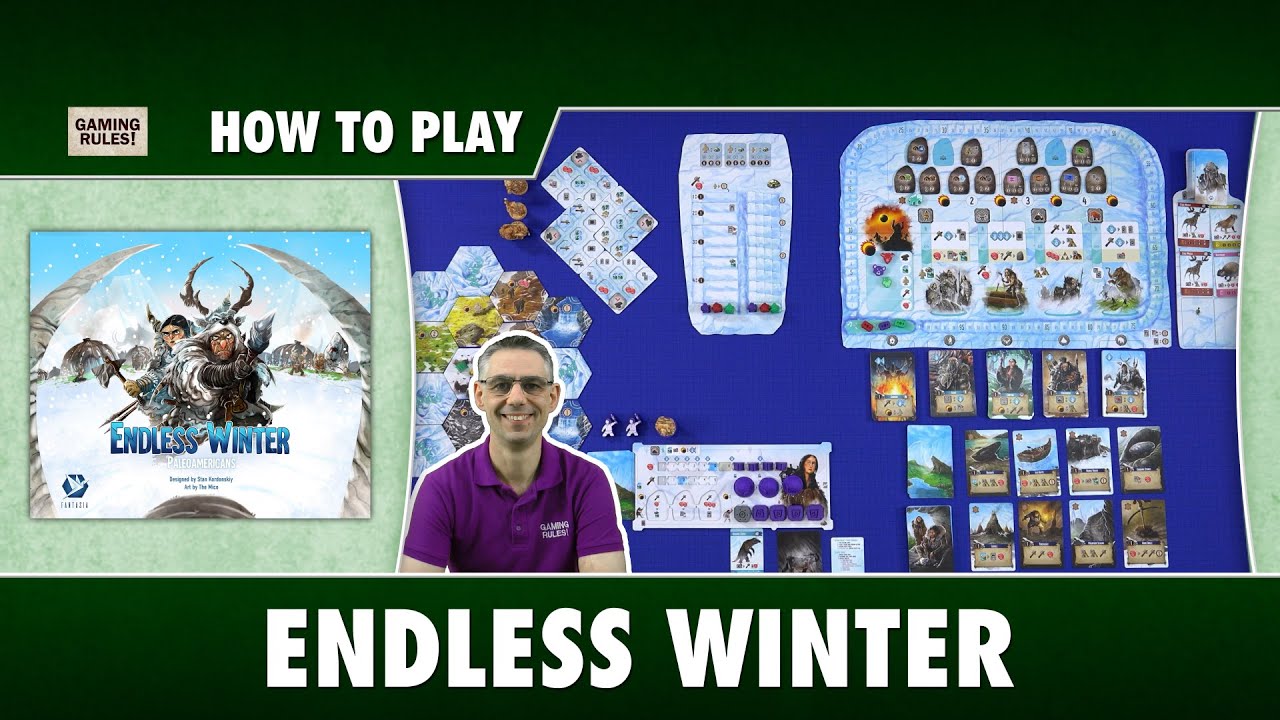 Endless Winter: Official How to Play - Tutorial for Base Game - YouTube
