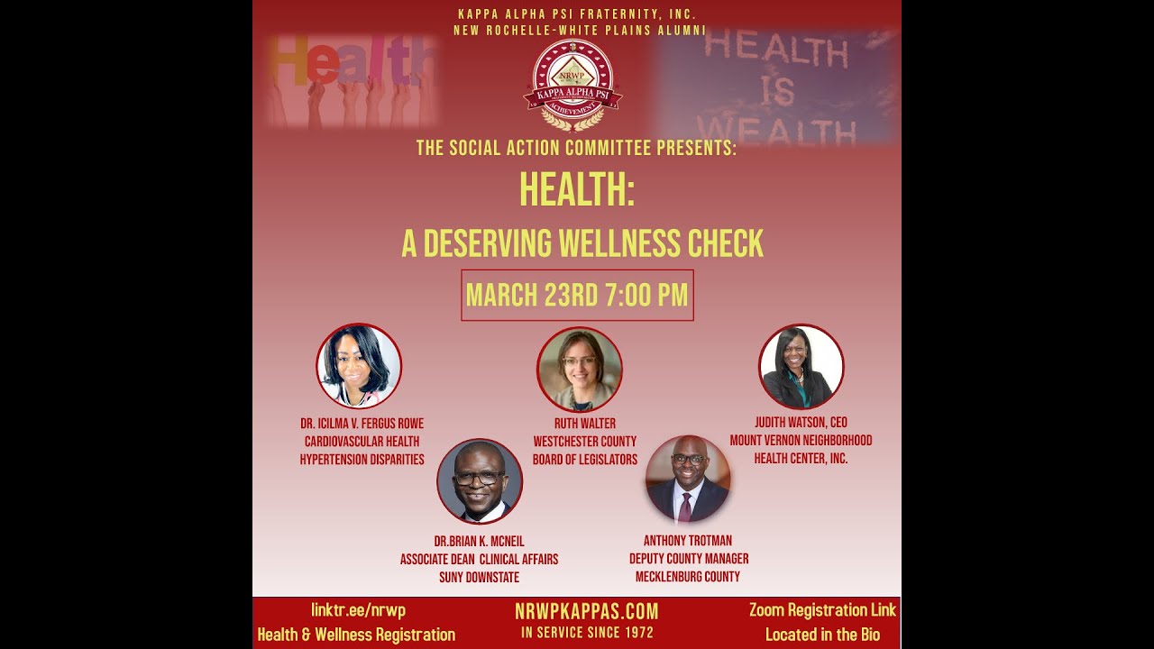 HEALTH: A Deserving Wellness Check - YouTube