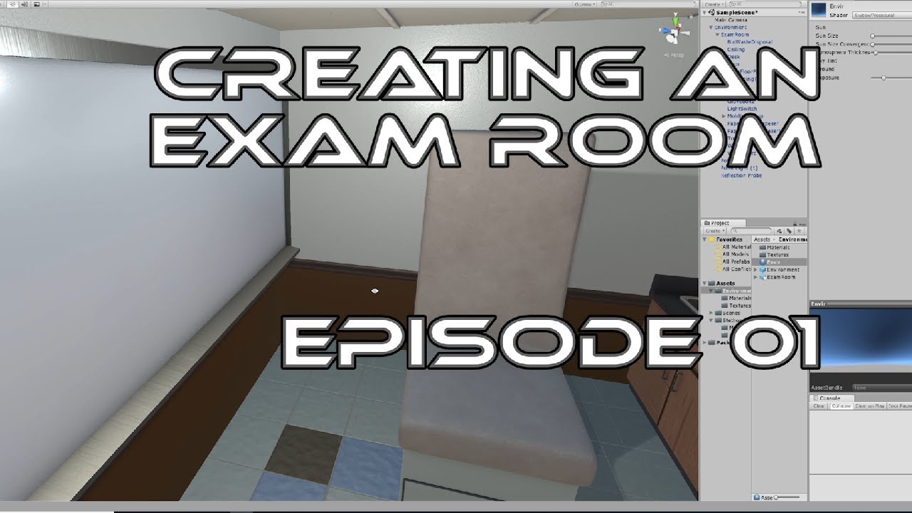 Creating an Exam Room 01 - YouTube