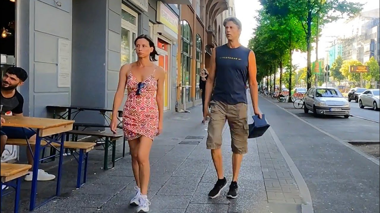 Best places of Berlin. Walk in Berlin. Walking Frankfurter Allee Berlin ...