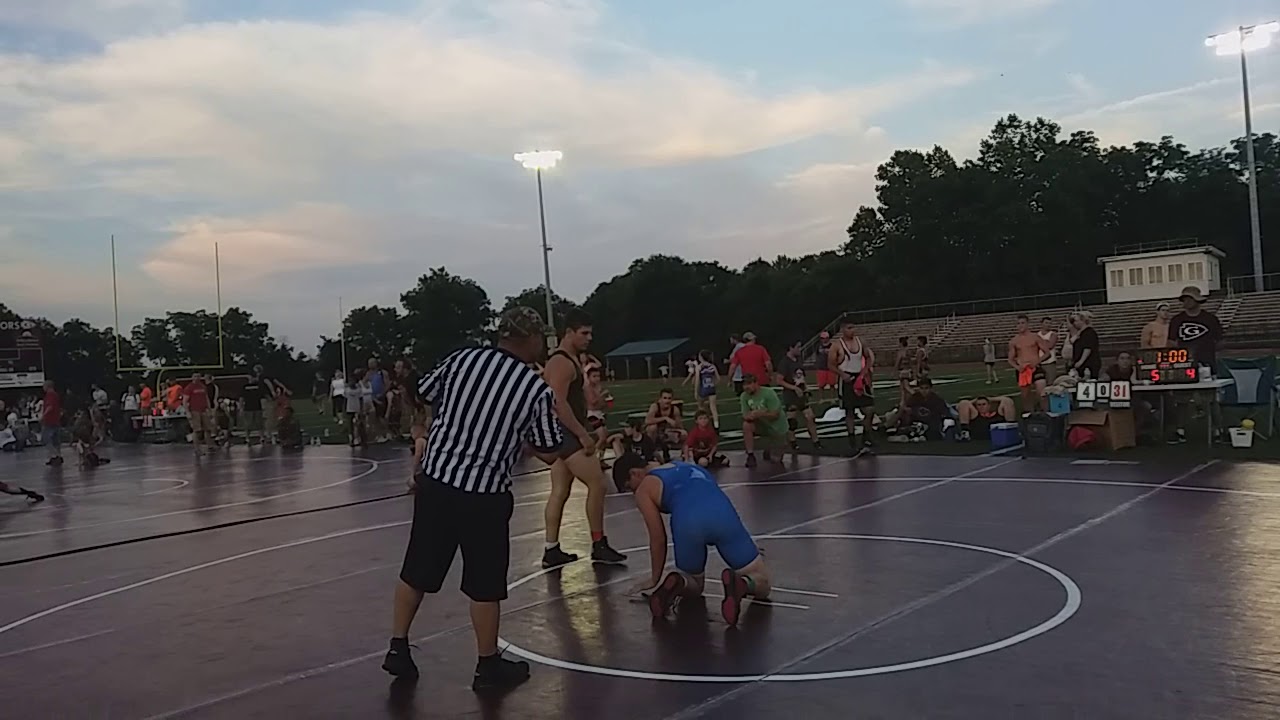 Jason Sine 2018 Battle of Gettysburg 175 to 184 lbs match 2 - YouTube