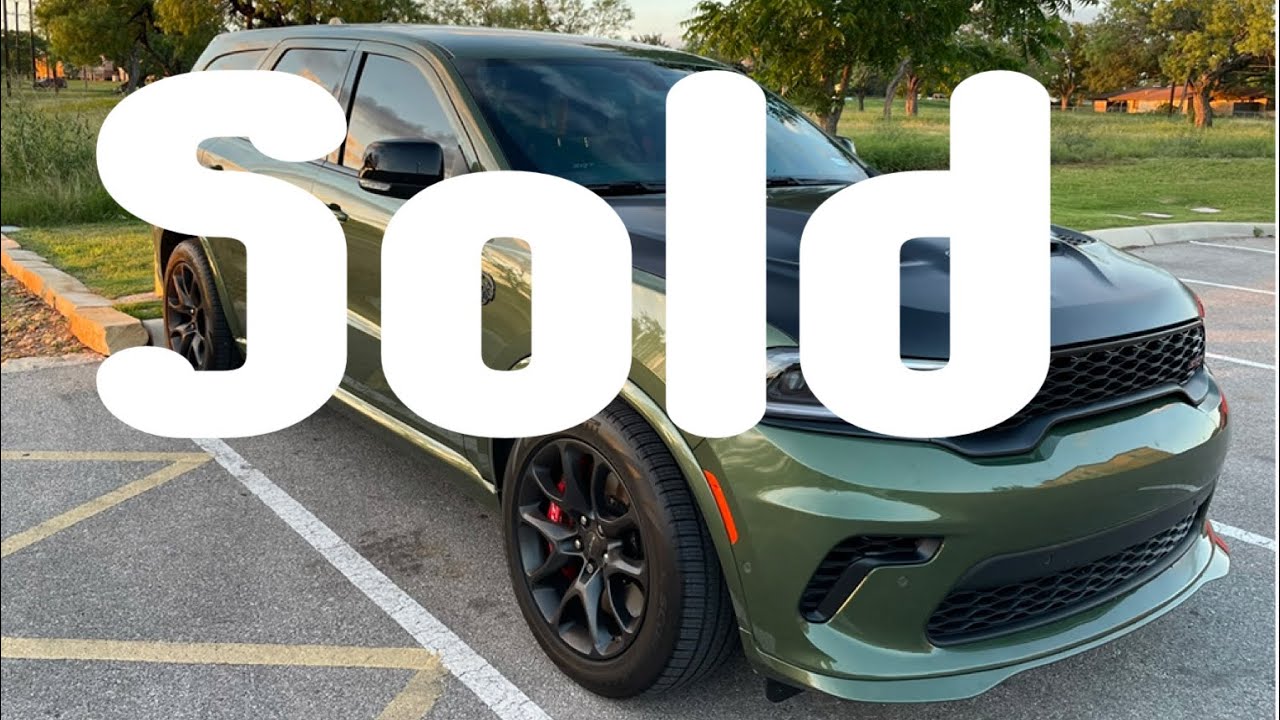 It Was Sad To Let Her Go 😔Sold Our Durango Hellcat Only After One Year ...