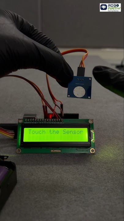 DIY Amazing Project using Touch Sensor #roboarmy #touchsensor #arduinoprojects #scienceproject ...