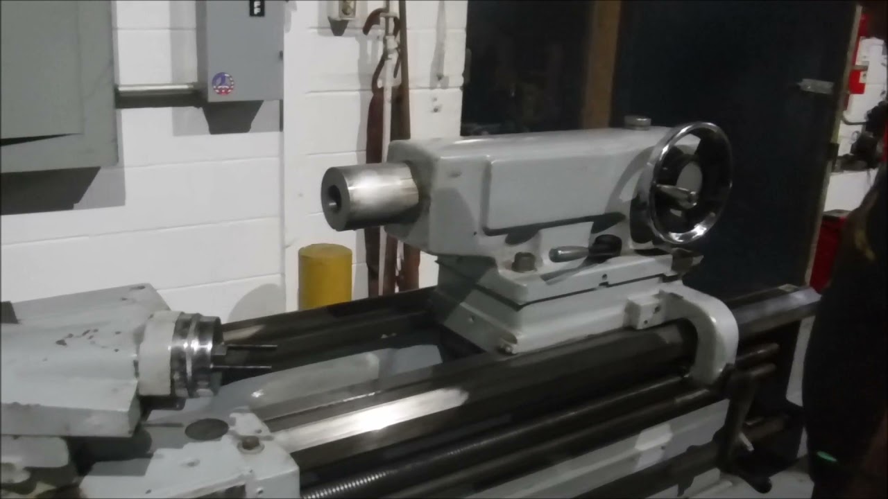 Lodge & Shipley Powerturn Lathe - YouTube