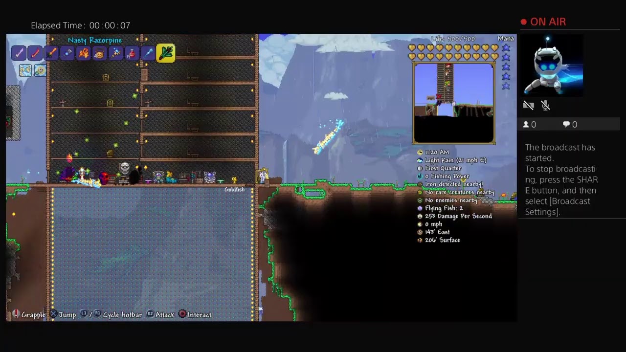 Ps4 terraria gameplay - YouTube