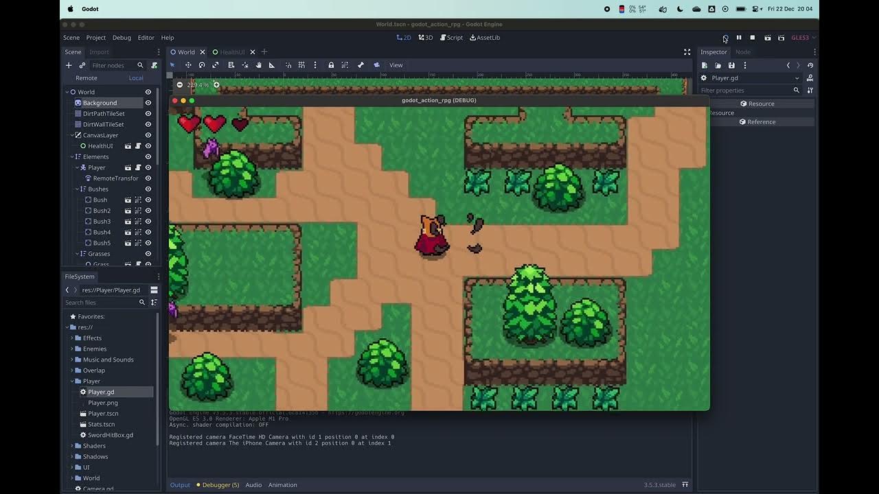 Godot – Top-down game - YouTube