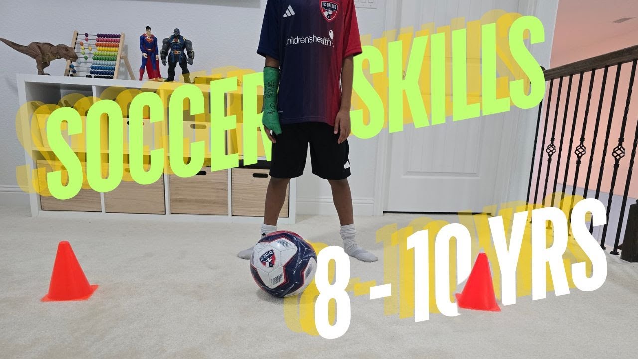 Fun Soccer (Football) Drills for Kids (8-10): Music-Powered Workout ...