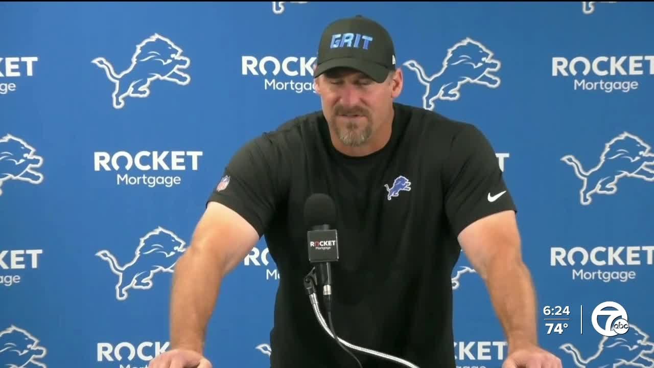 Dan Campbell: Still feeling 'eagerness' to call plays - YouTube