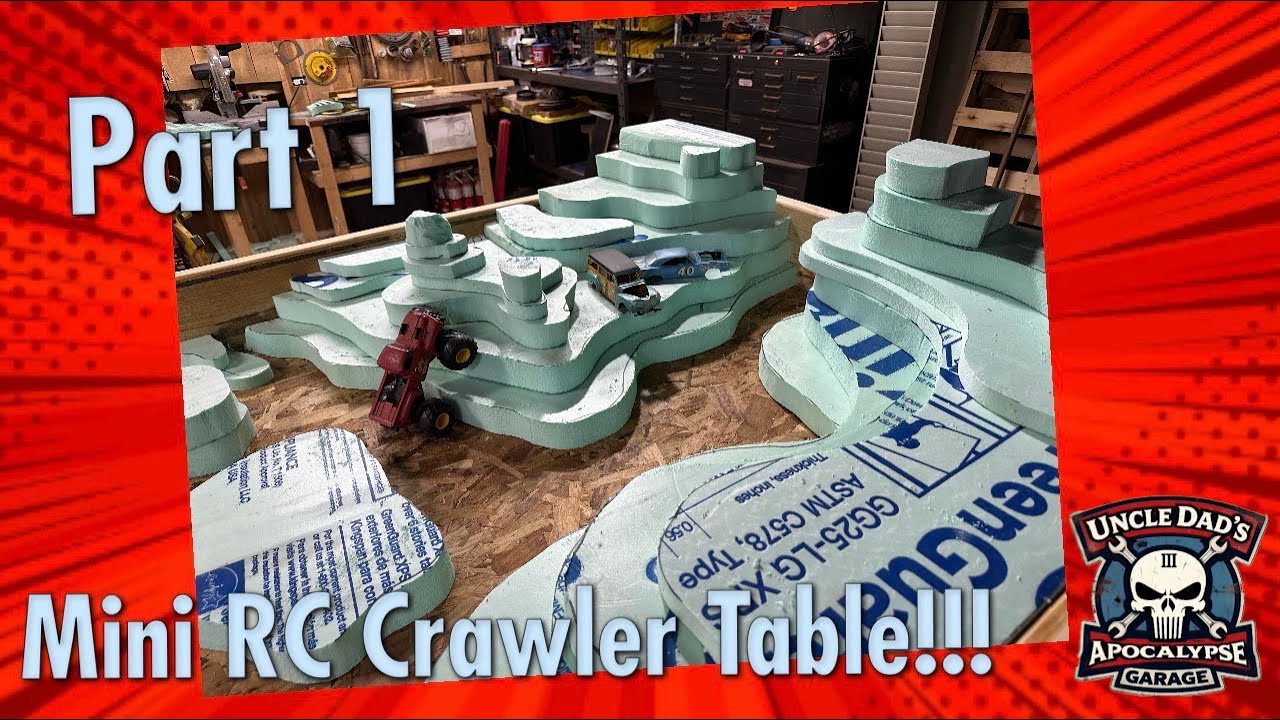 How to build an Indoor Mini Crawler RC Table - YouTube