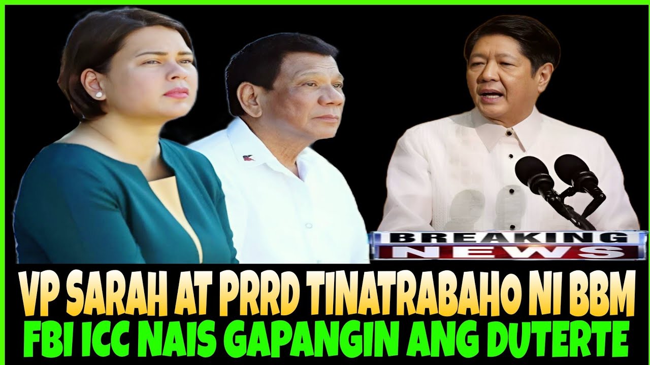 PRRD AT VP SARAH KUKUNIN NA NG ICC - YouTube