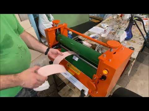 Загибатель картона. - YouTube