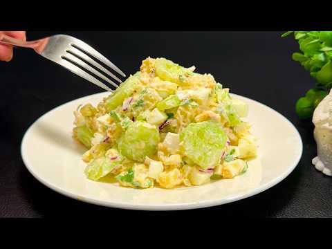 Annem bir ayda 25 kilo verdi. Göbek yağlarını yakan salatalık salatası!