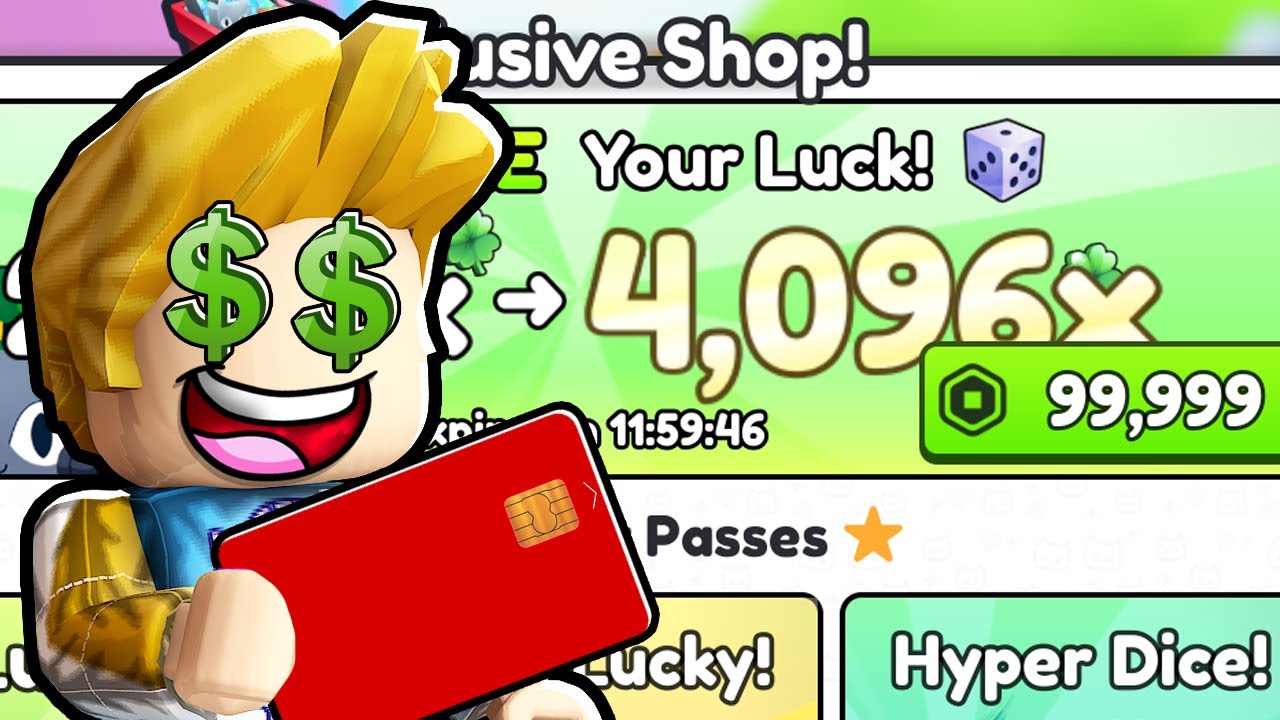 Spending 99,999 Robux In Roblox PETS GO! - YouTube