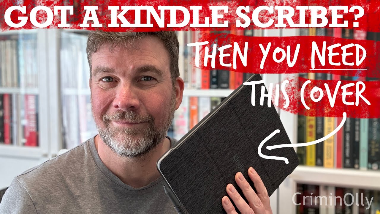 Kindle Scribe Fabric Folio Cover Review - an essential addition for ...