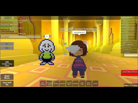 with frisk that get me mad|roblox undertale rpg| - YouTube