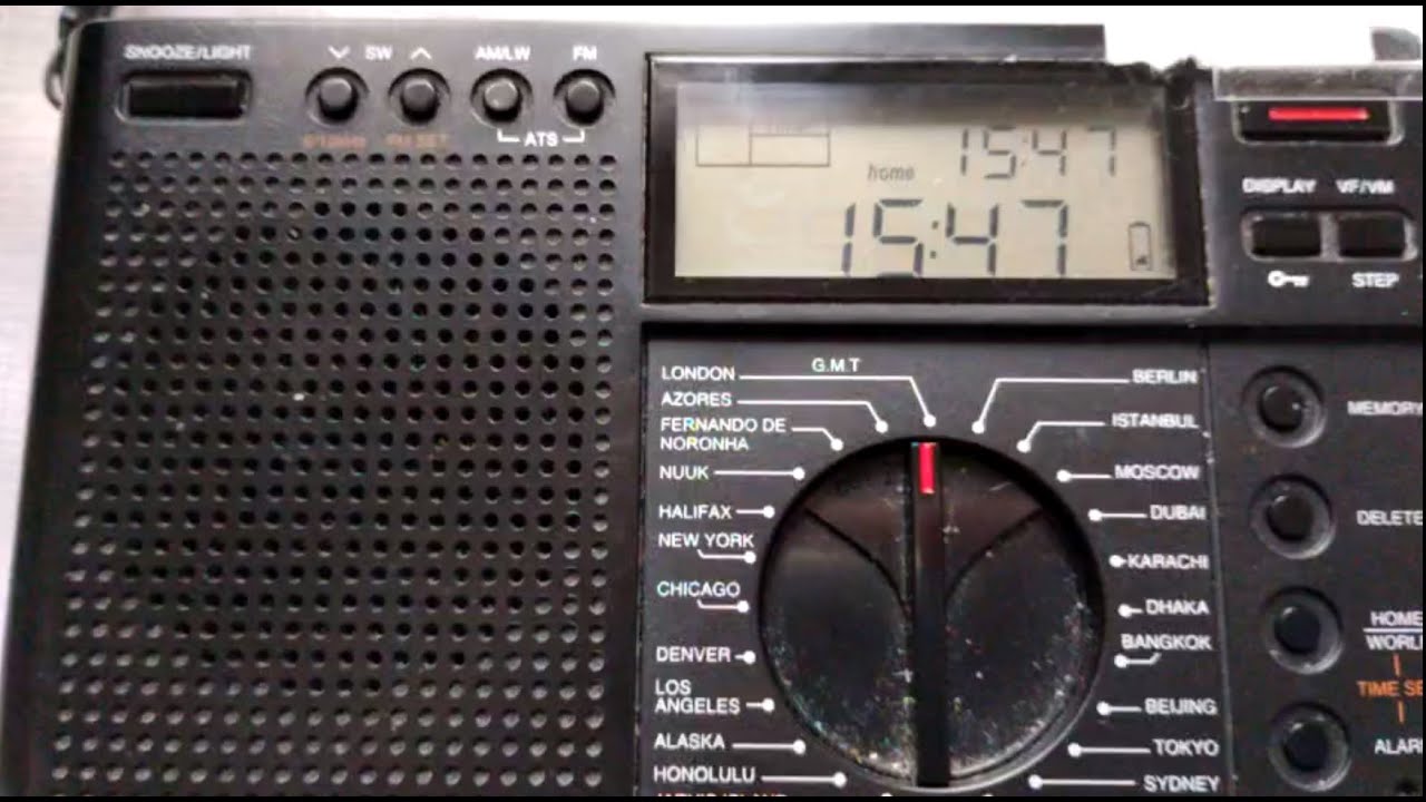 Sudden poor AM reception - digital radio frequency Grundig G8 - YouTube