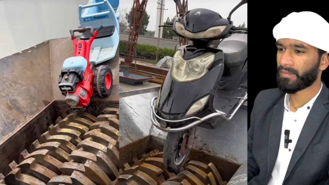 Powerful Shredder Machine 2023！Omg - YouTube