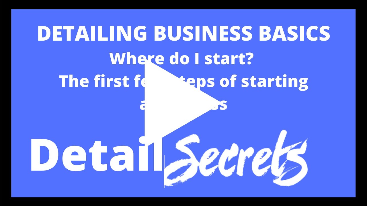 Detailing Basics (What is Detailing?) - YouTube