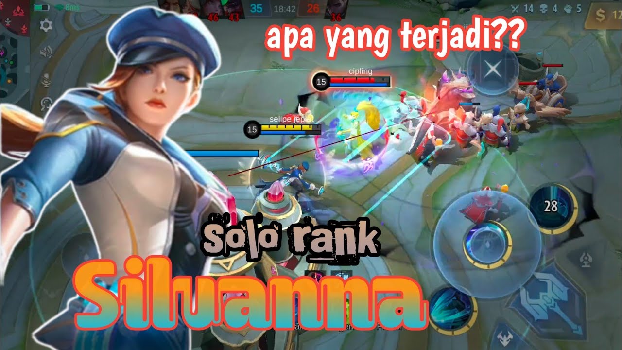 SILVANNA SOLO RANK MLBB - YouTube