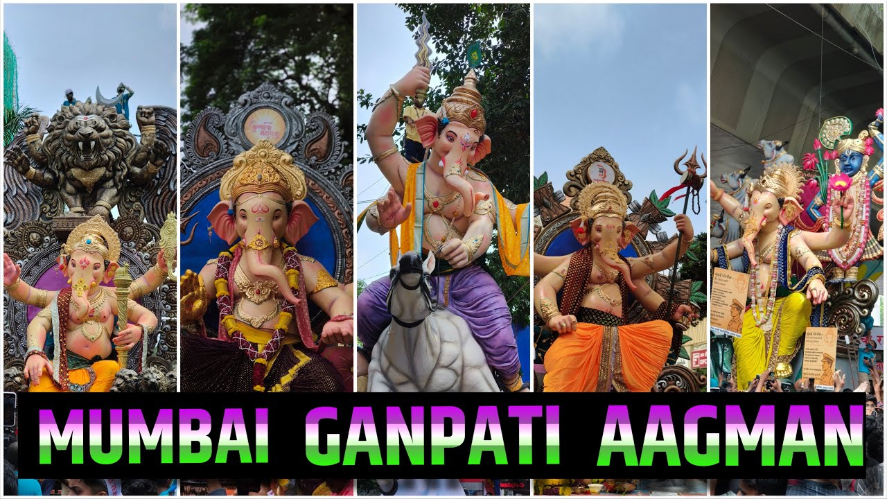 Mumbai Ganpati Aagman 2025 | Ganpati Aagman Mumbai | Parel Workshop ...