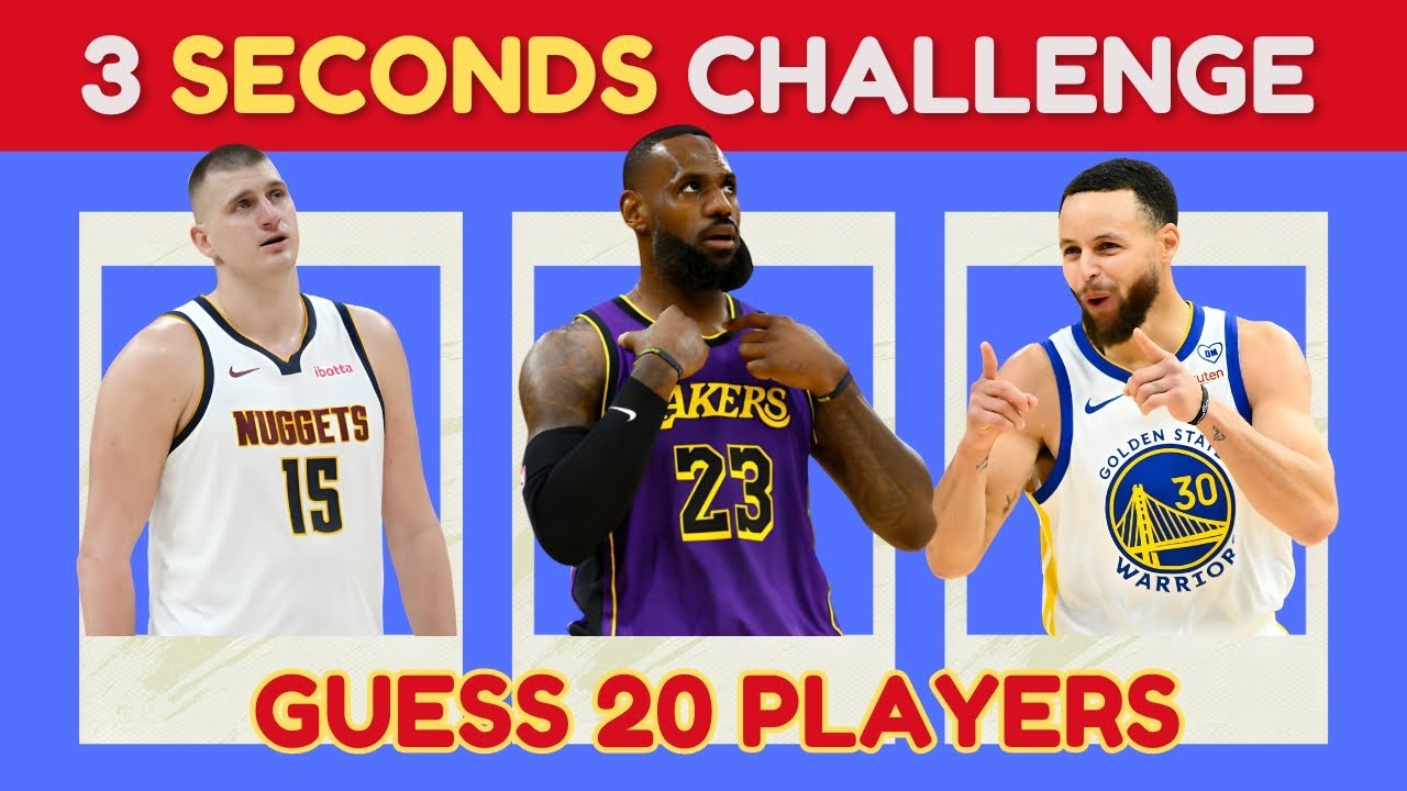 Guess the Basketball Player in 3 Seconds - YouTube