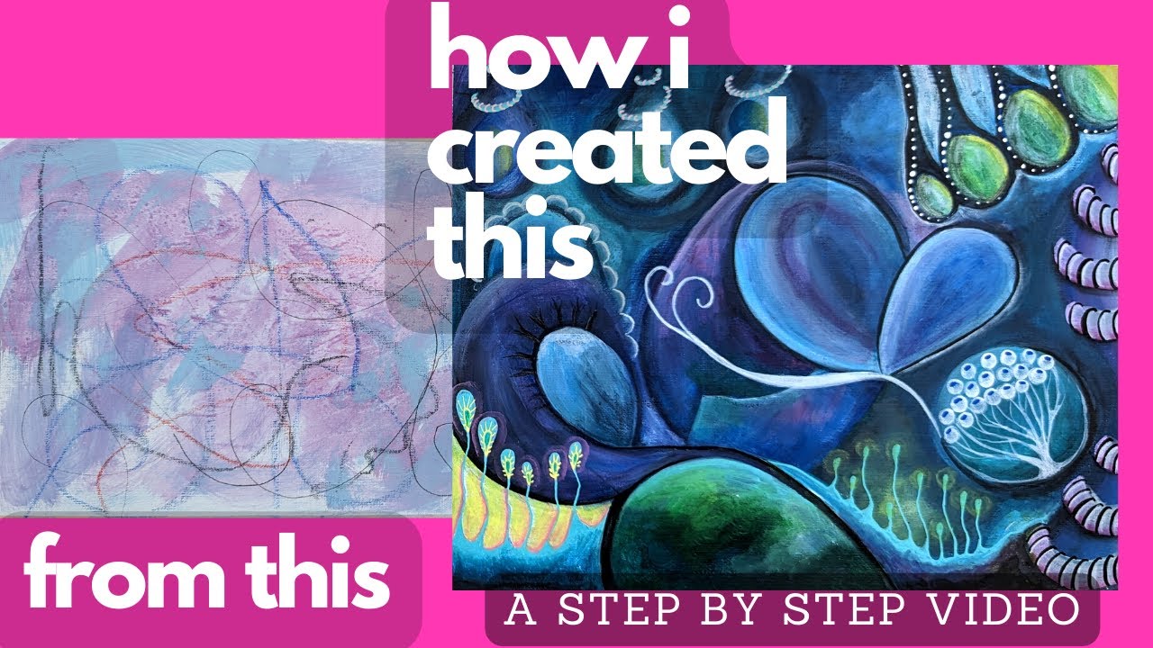 I'm Trying Out A New (to me) Way To Paint Abstract | A Newbie Art ...