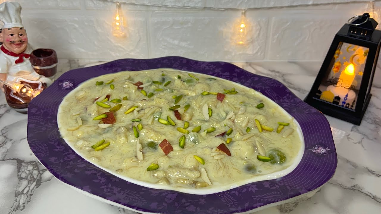 Eid Special Sevai Fruit Custard Recipe | Sevai Custard | Eman’s kitchen - YouTube