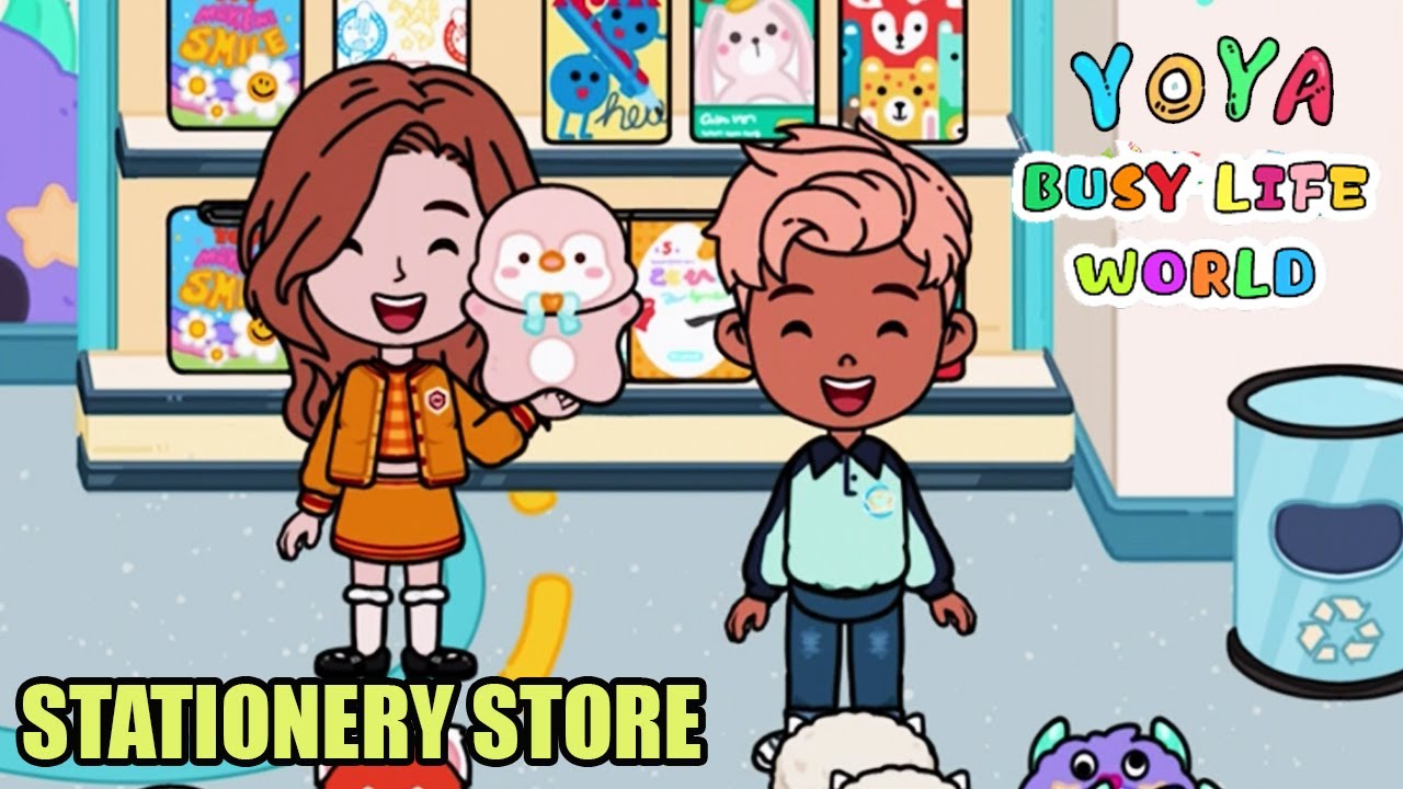 YoYa: Busy Life World - Unlocked New Maps Update Stationery Store is ...